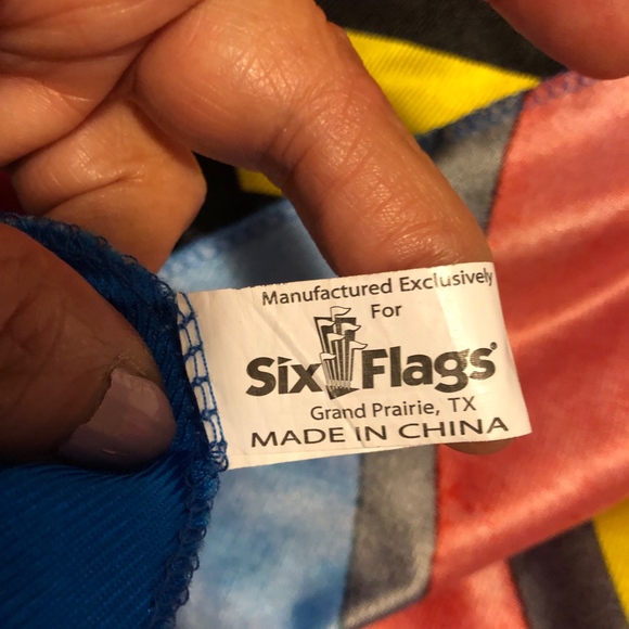 Six Flags | Costumes | 2 Capes Superman And Supergirl One Size | Poshmark